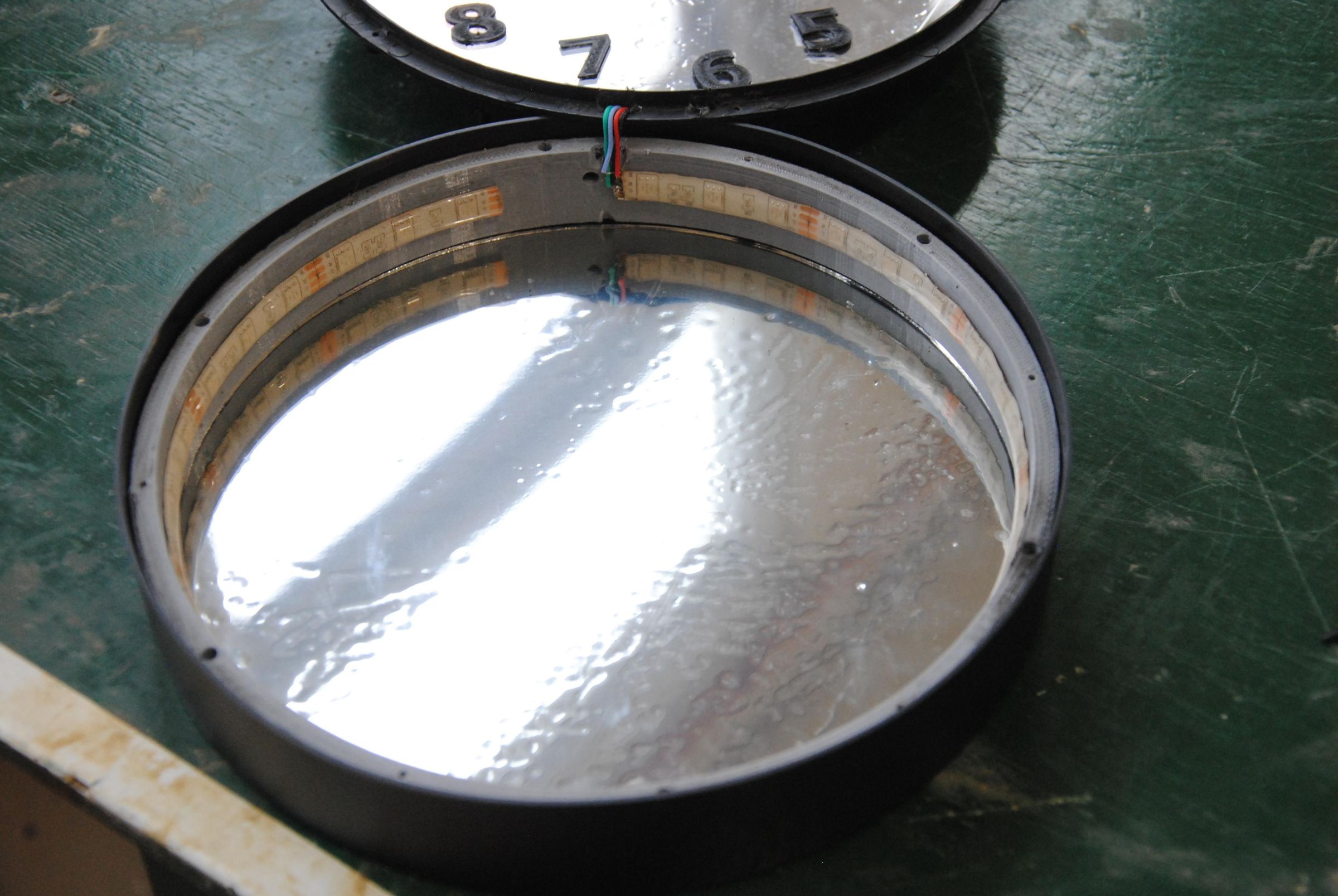 Timeless Clock! Infinity Mirror Clock : 7 Steps (with Pictures ...