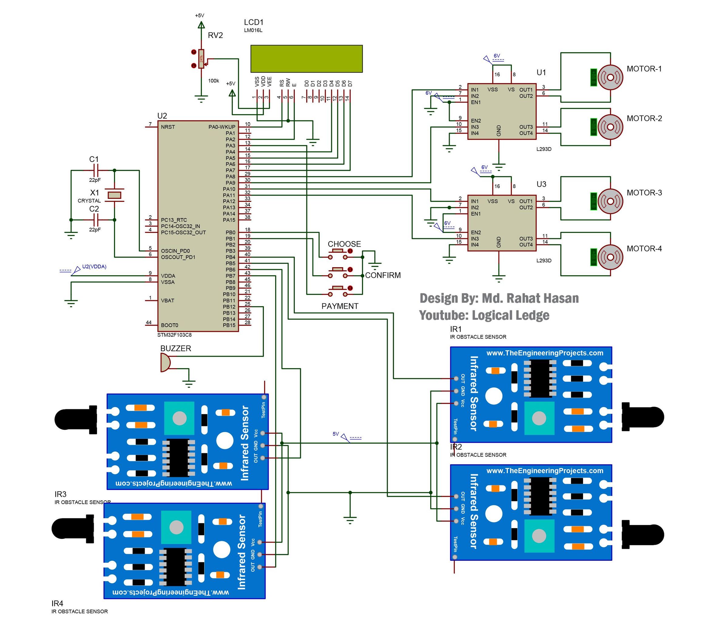 DIY Vending Machine Using STM32 Blue Pill | STM32f103C8T6 Mircrocontroller Used | : 8 Steps ...