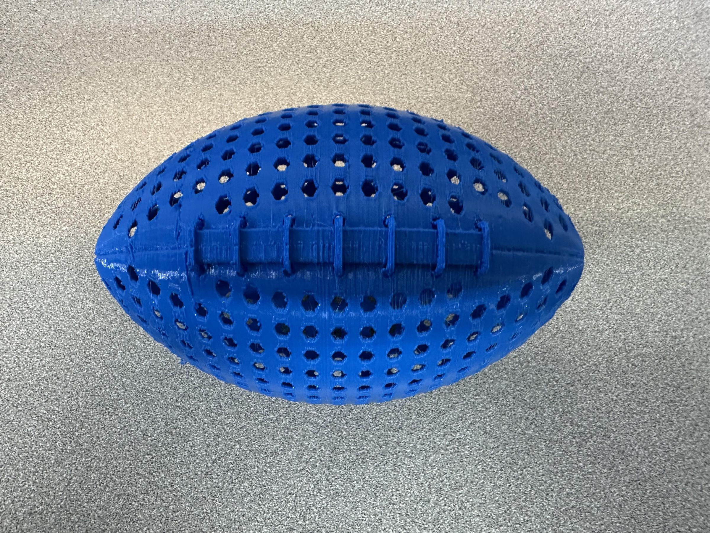 3d Printed Airless Football : 6 Steps (with Pictures) - Instructables