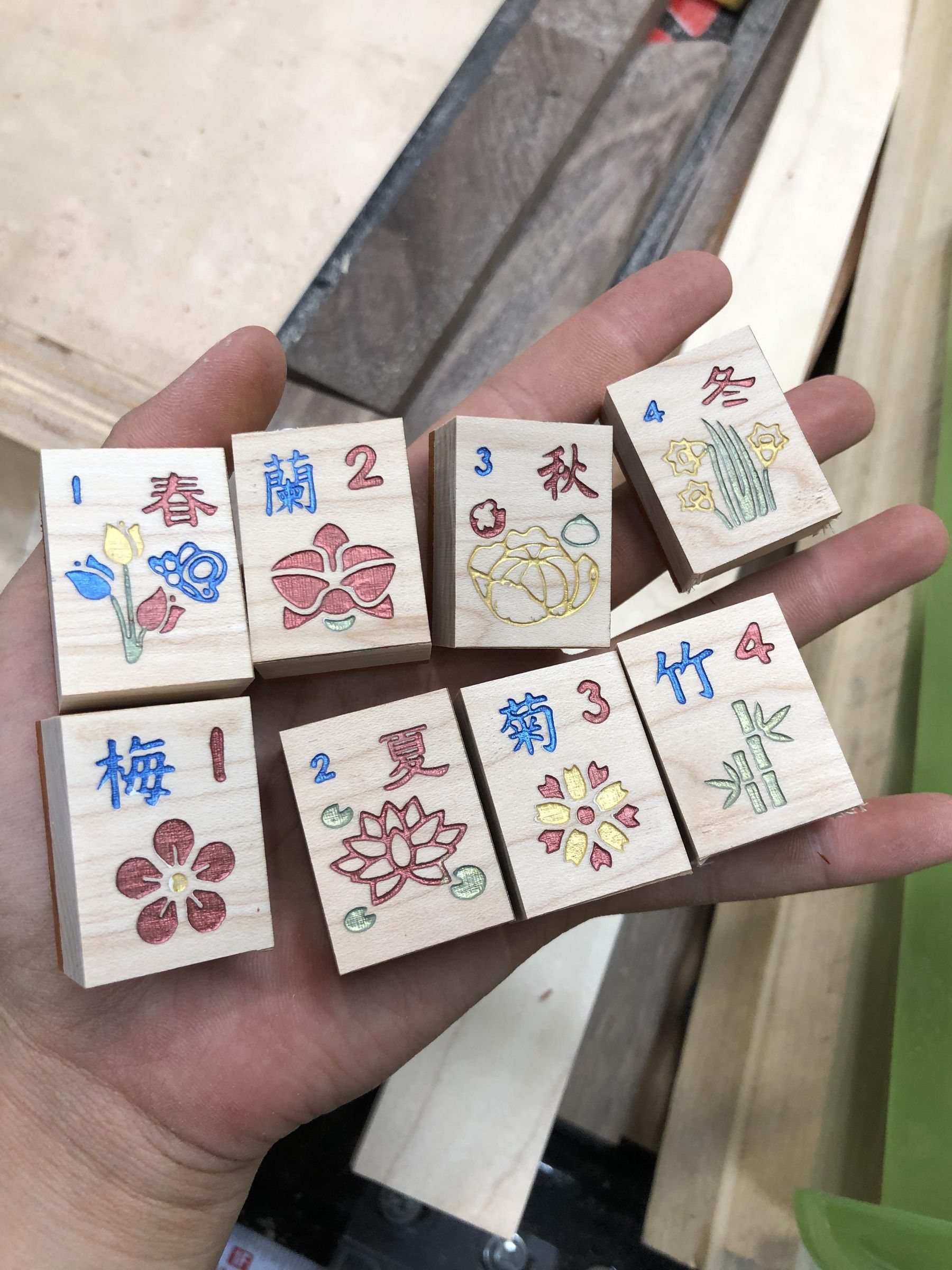 Wooden Mahjong Set : 11 Steps (with Pictures) - Instructables