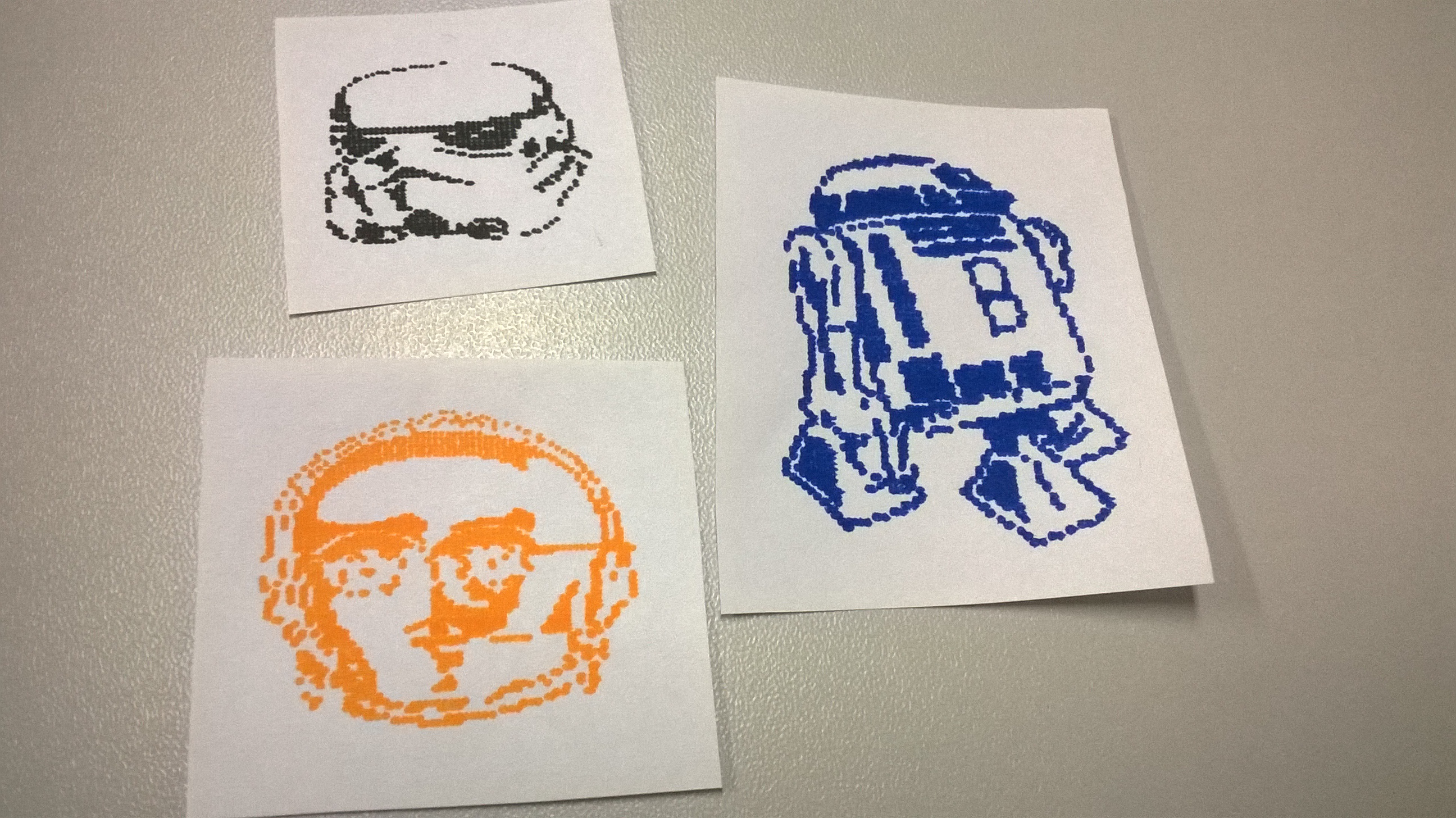 Dot Matrix Printer Art