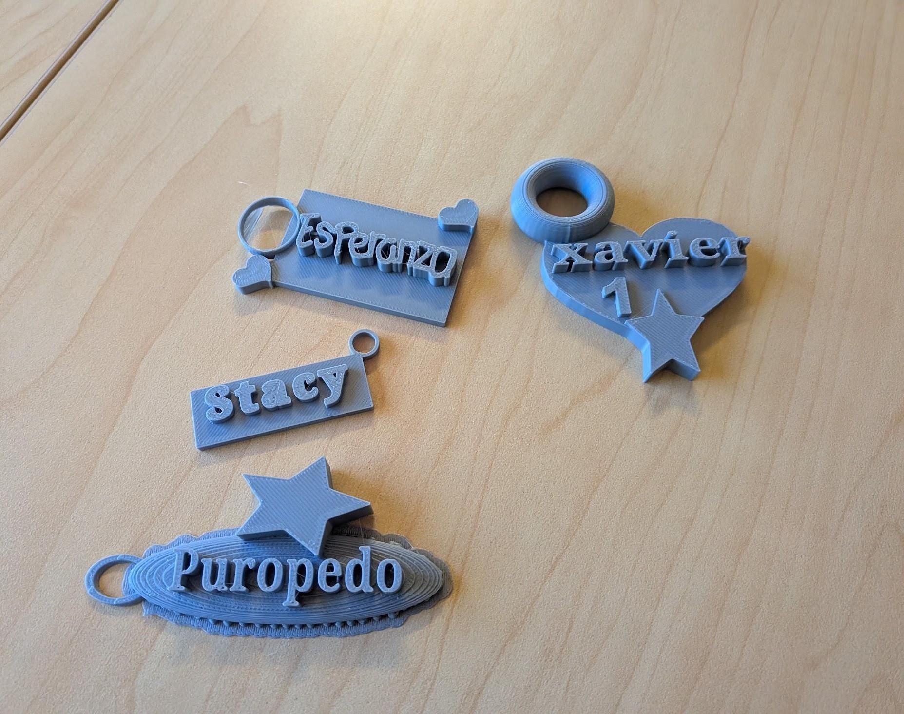 Creating Meaningful (& QUICK) 3D Printed Keychains : 4 Steps ...