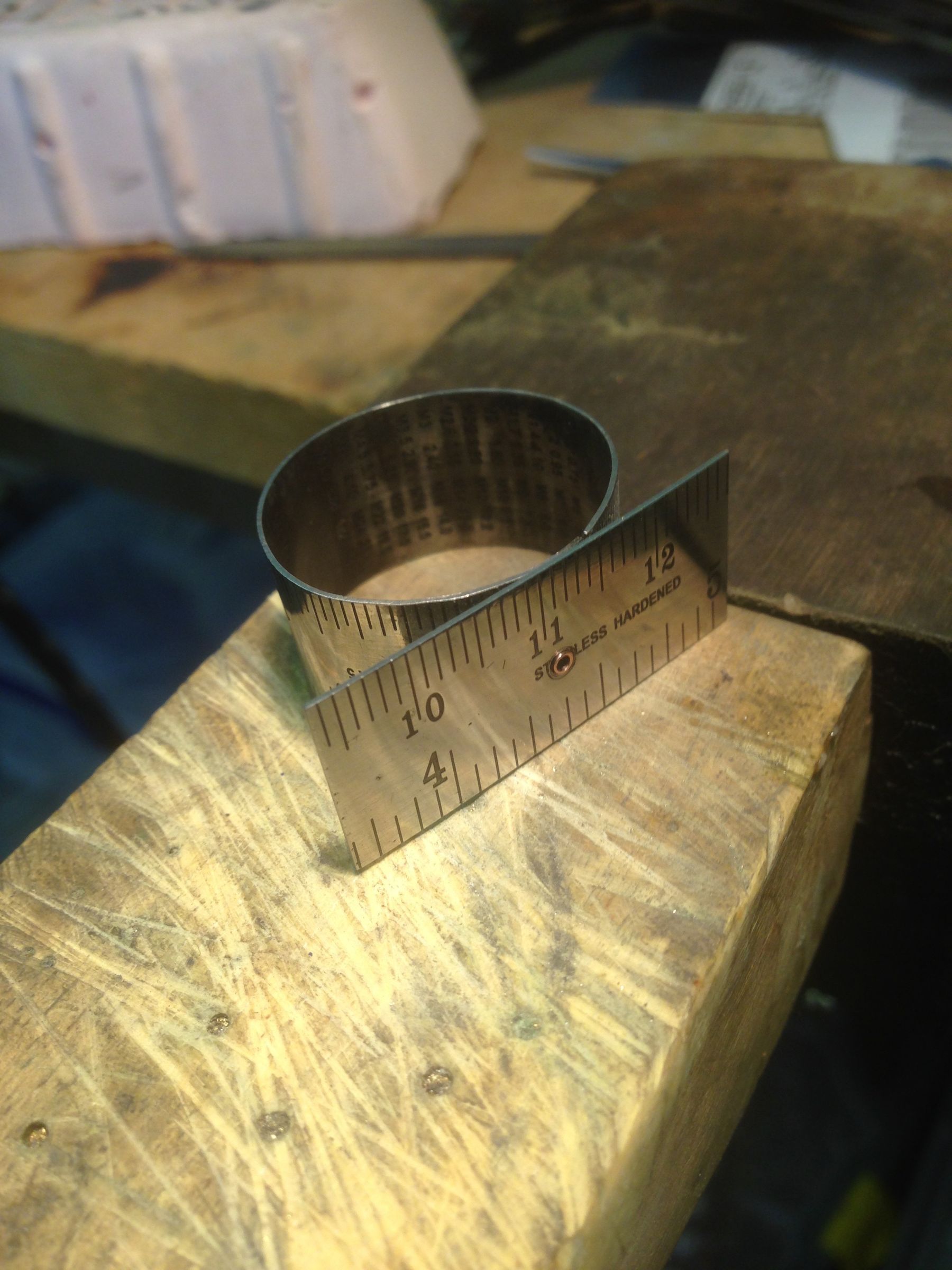 Ring From Stainless Steel Ruler : 7 Steps (with Pictures) - Instructables