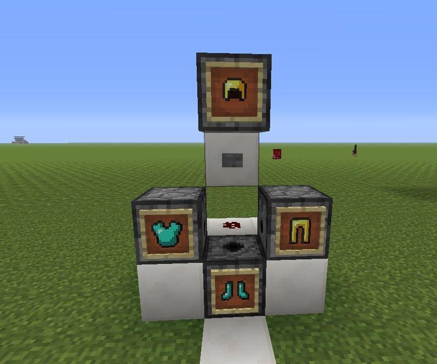 Minecraft Automatic Armor Equipeder : 6 Steps - Instructables