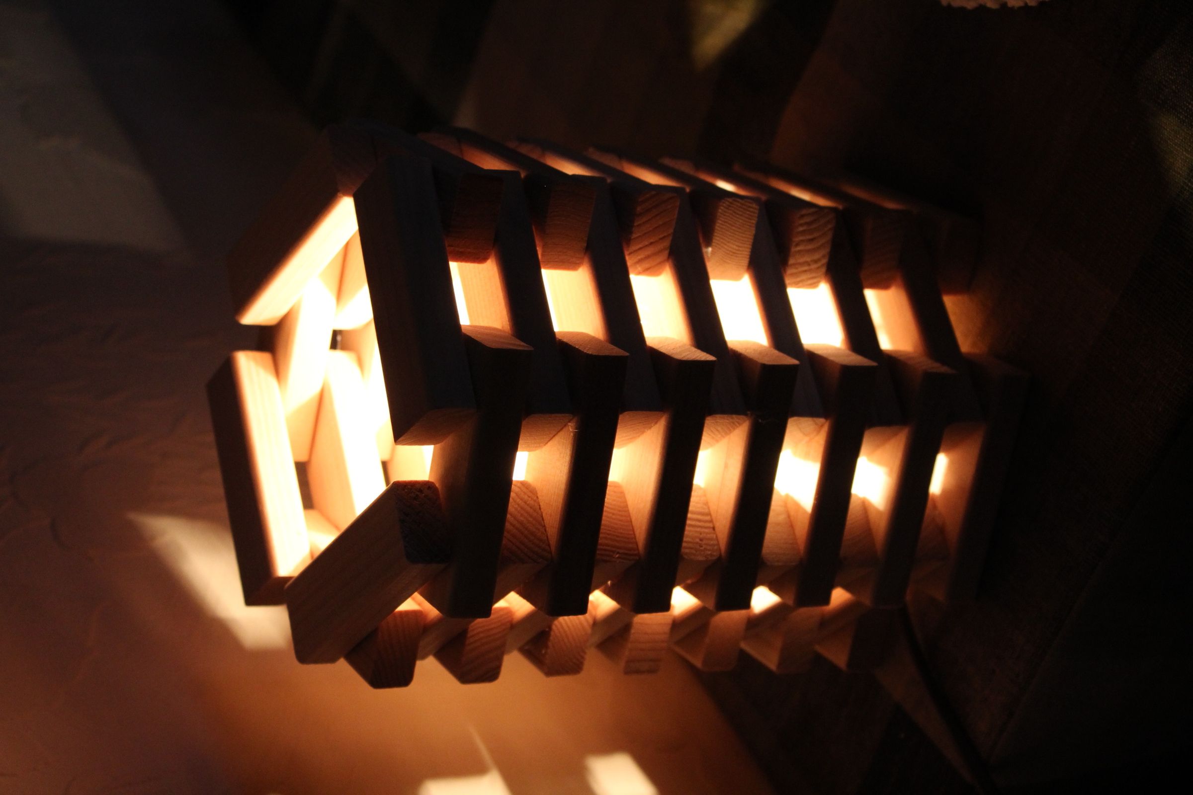 Jenga Lamp DIY : 5 Steps - Instructables