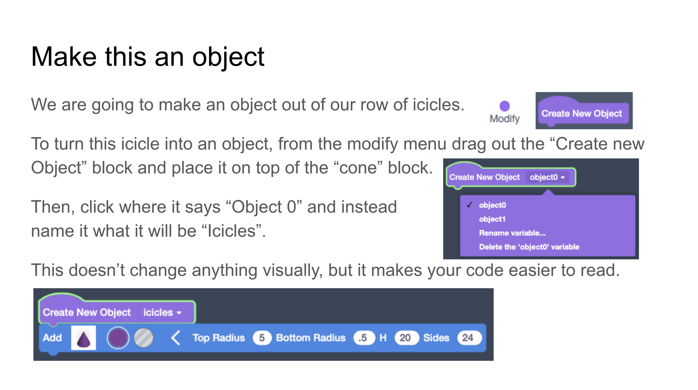 Designing Icicles With Codeblocks in Tinkercad : 18 Steps (with Pictures) - Instructables