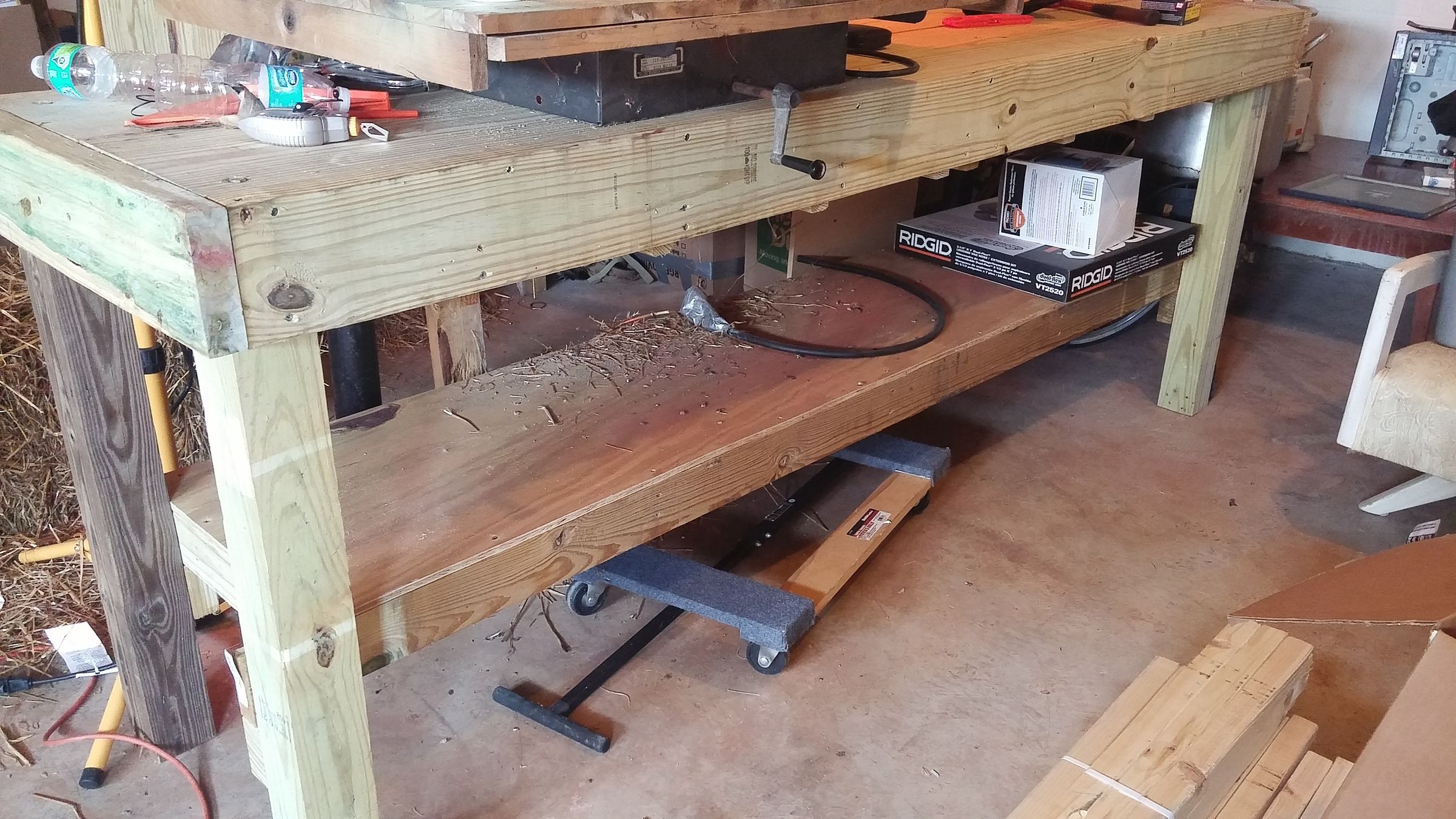 Simple and Heavy Workbench : 8 Steps (with Pictures) - Instructables