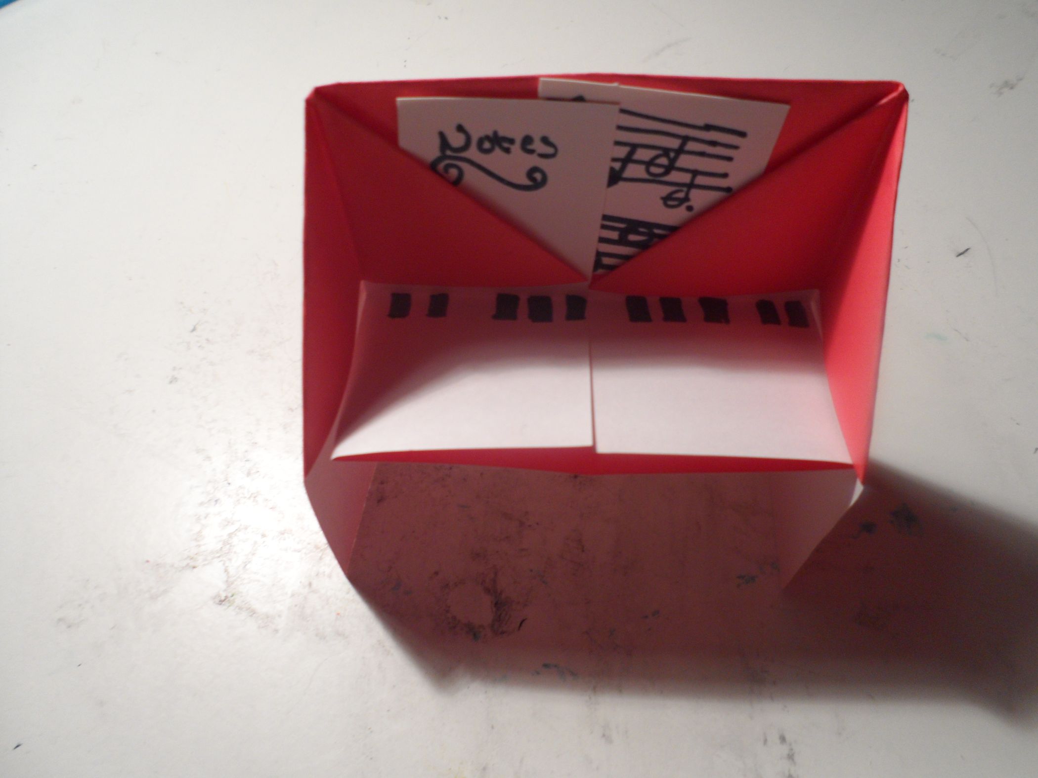 How to Make an Origami Piano : 5 Steps - Instructables