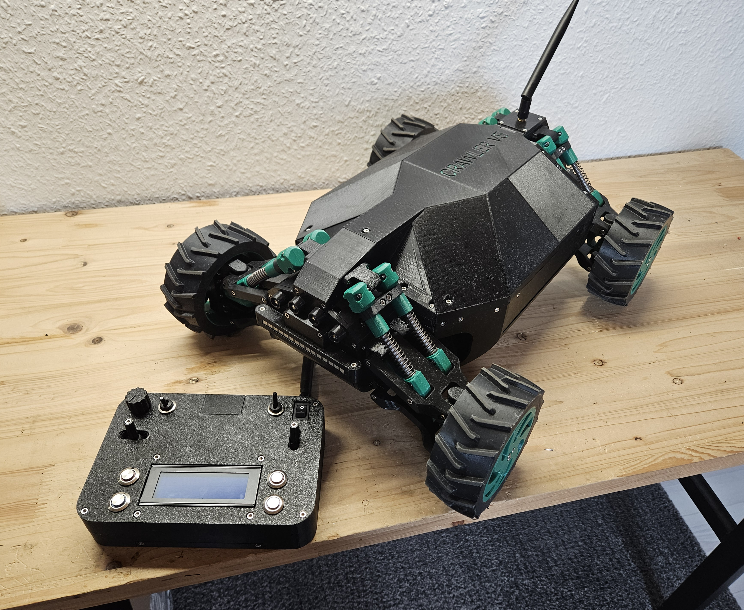 3D Printed Remote Controlled 2-speed AWD Car : 14 Steps (with Pictures ...