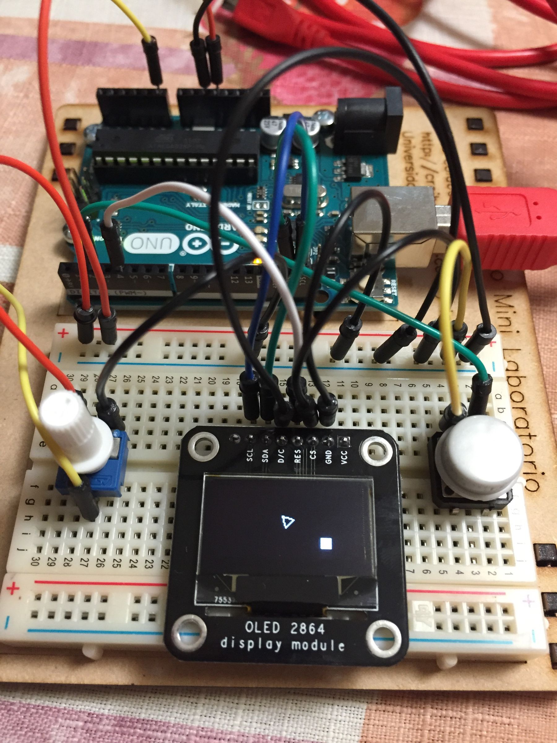 Asteroids Con OLED Y Arduino : 3 Steps - Instructables