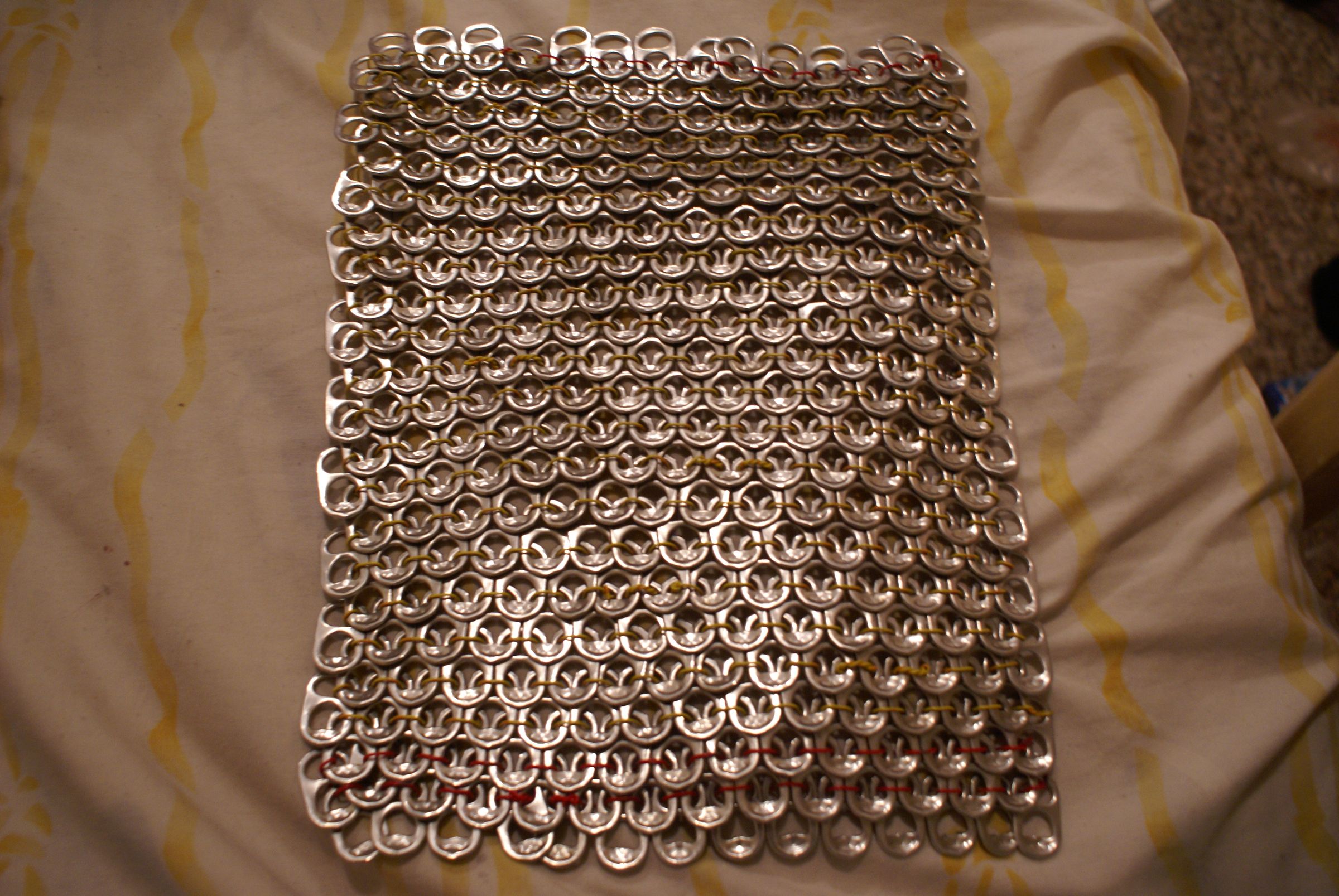 Wired Pop/Pull/Soda Tab ChainMaille : 14 Steps (with Pictures ...
