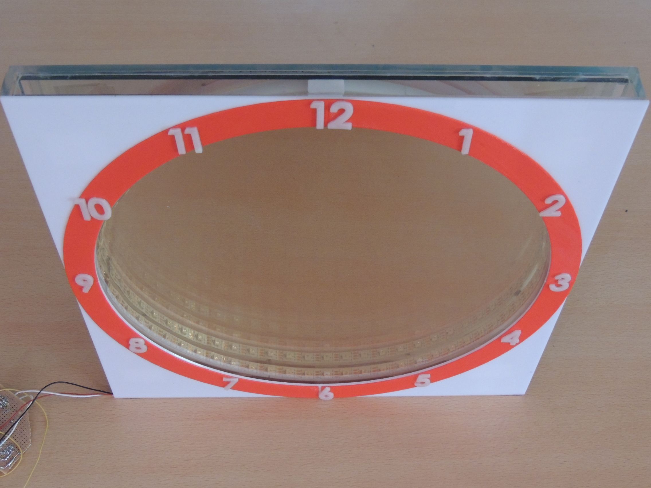 INFINITY MIRROR CLOCK UPDATED VERSIYON : 3 Steps - Instructables