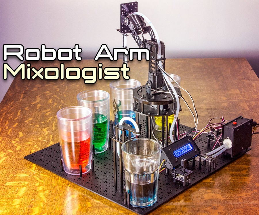 Arduino Robot Arm Mixologist : 9 Steps (with Pictures) - Instructables