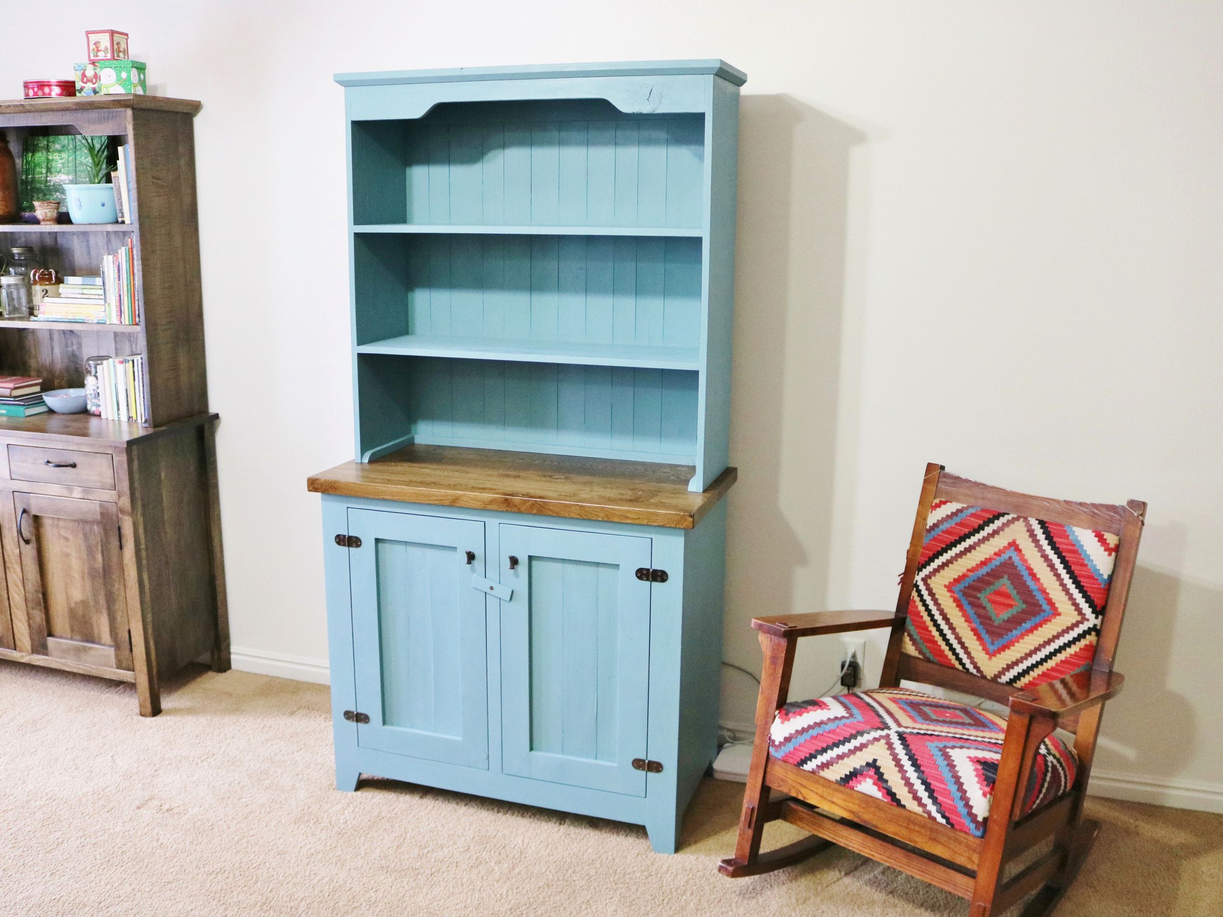 Make a Farmhouse Style Hutch : 14 Steps (with Pictures) - Instructables