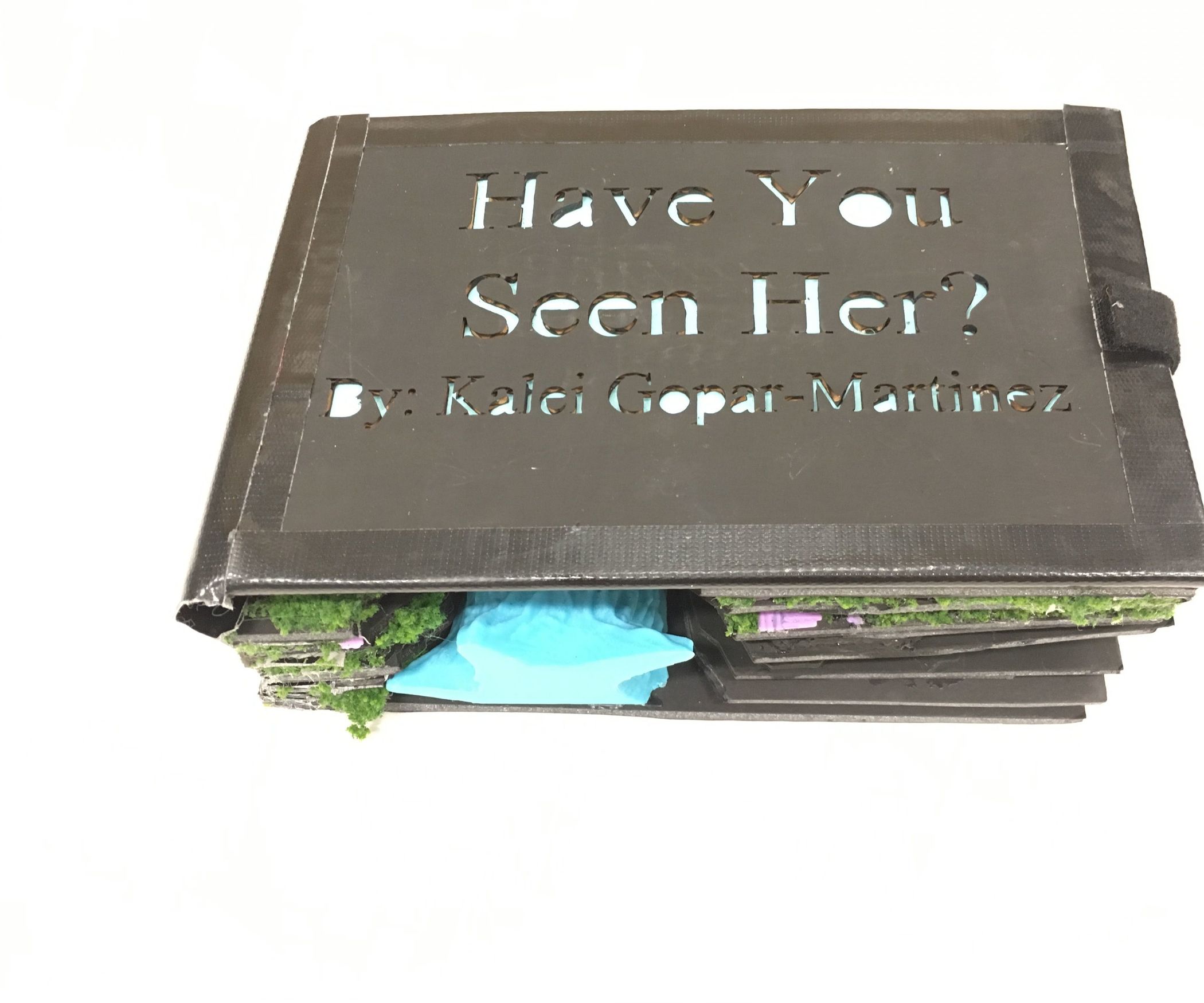Tactile Book (Have You Seen Her?) : 8 Steps (with Pictures) - Instructables