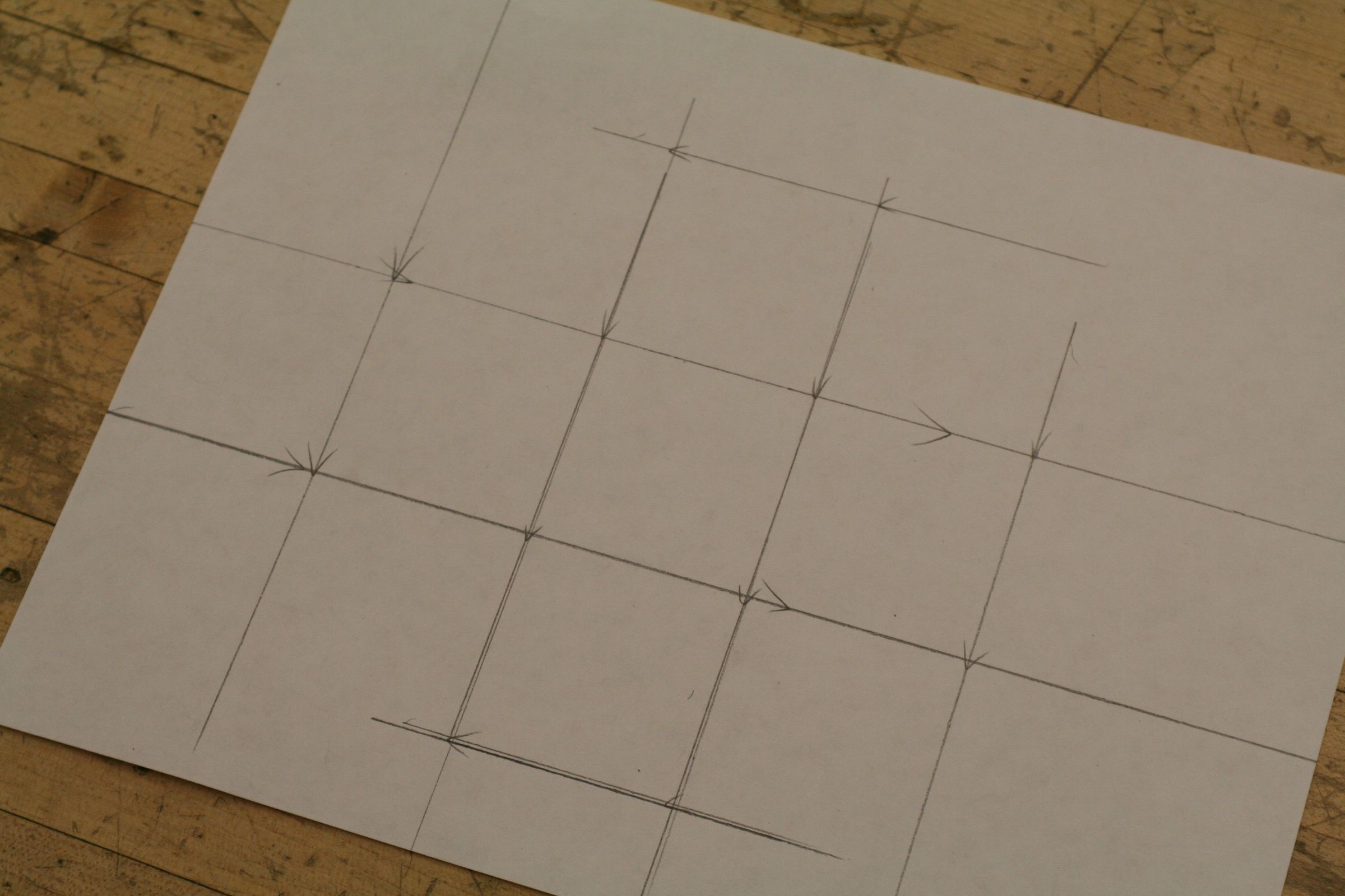 Perfect Paper Cube: Laying Out a Project Using Parallel Line ...