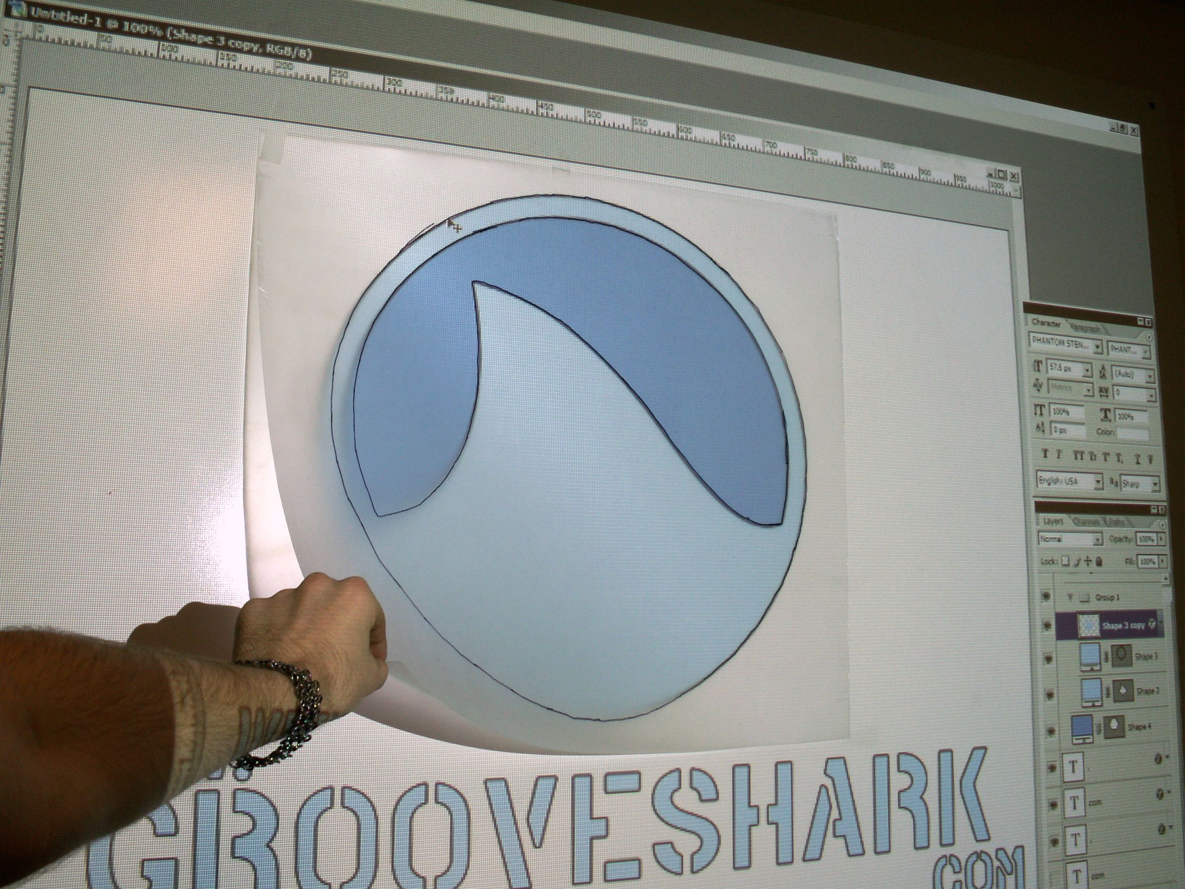 Large Stencils Via Projector : 7 Steps - Instructables