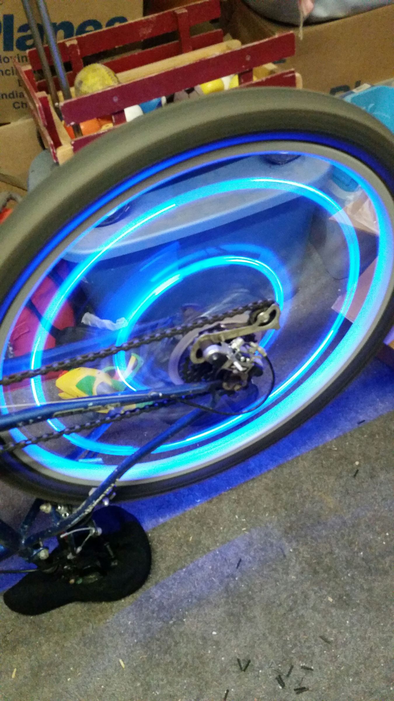 Blue LED Bike Wheel : 6 Steps (with Pictures) - Instructables