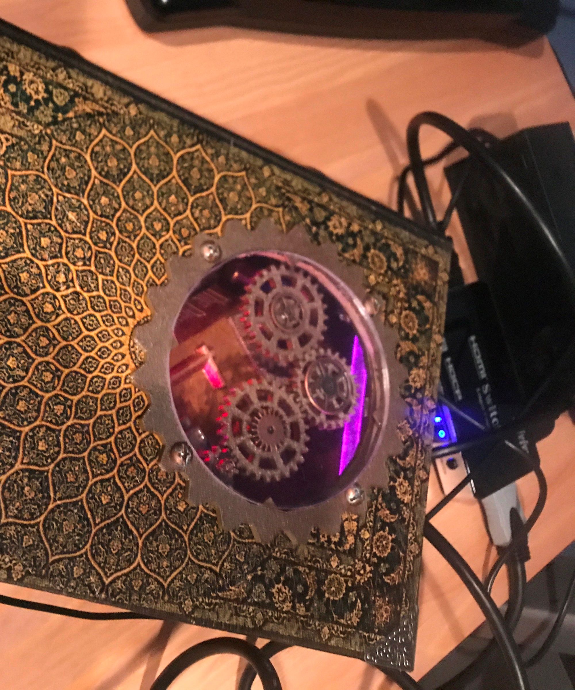 Steampunk Raspberry Pi Console/Case : 7 Steps (with Pictures ...