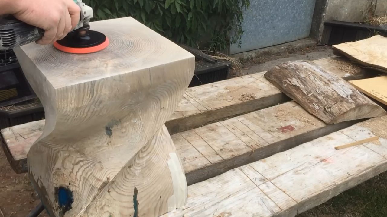 Twisted Stool / End Table : 14 Steps (with Pictures) - Instructables