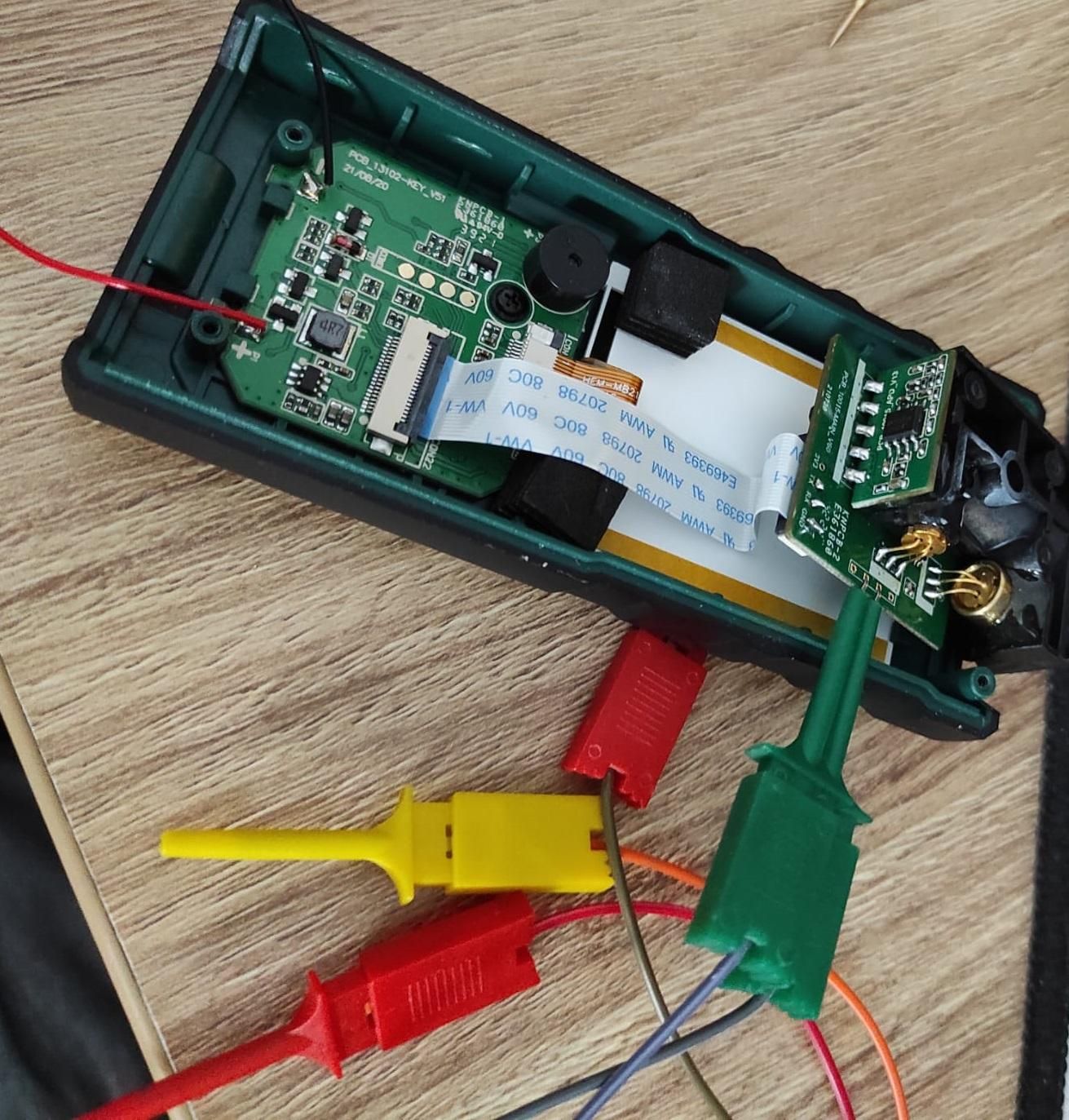 Reverse Engineering the PLEM 50 C3 Parkside (Lidl) Laser Rangefinder ...