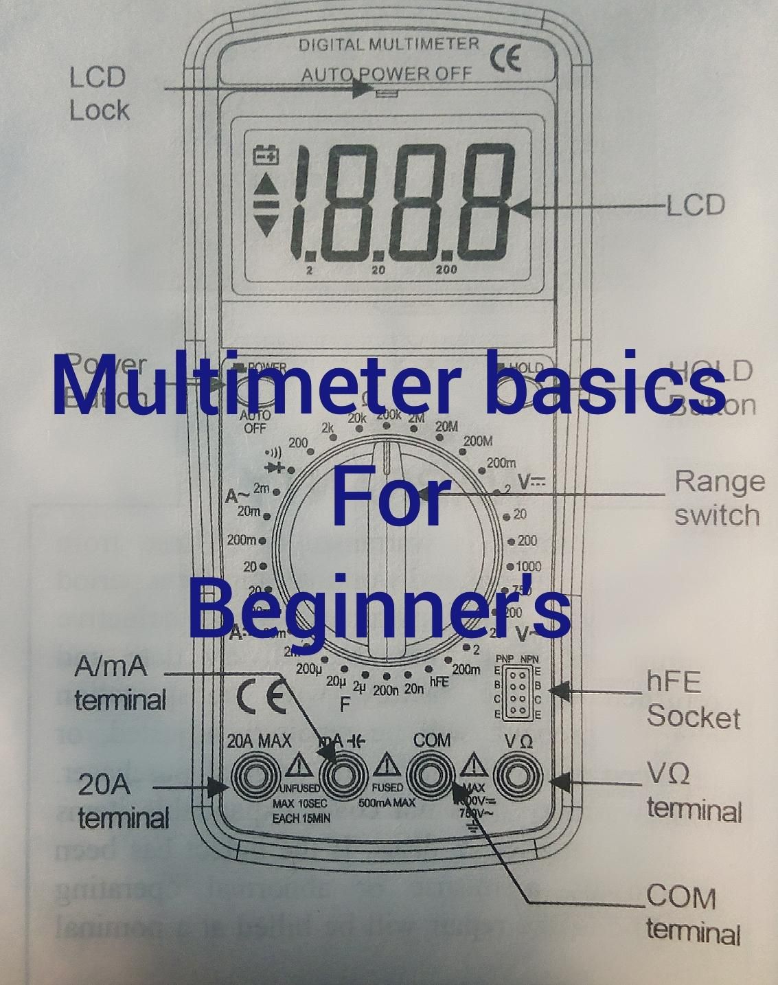 How to Use a Multimeter : 11 Steps - Instructables