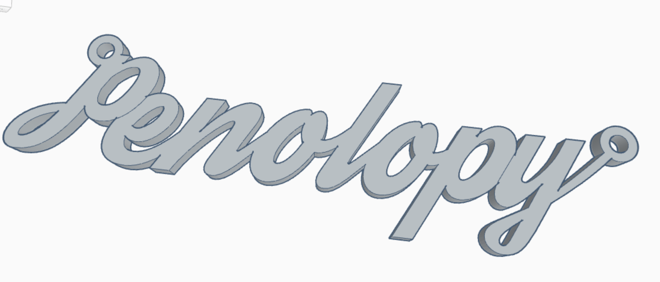 Custom Fonts in Tinkercad - Personalized Stocking Tags : 5 Steps (with ...