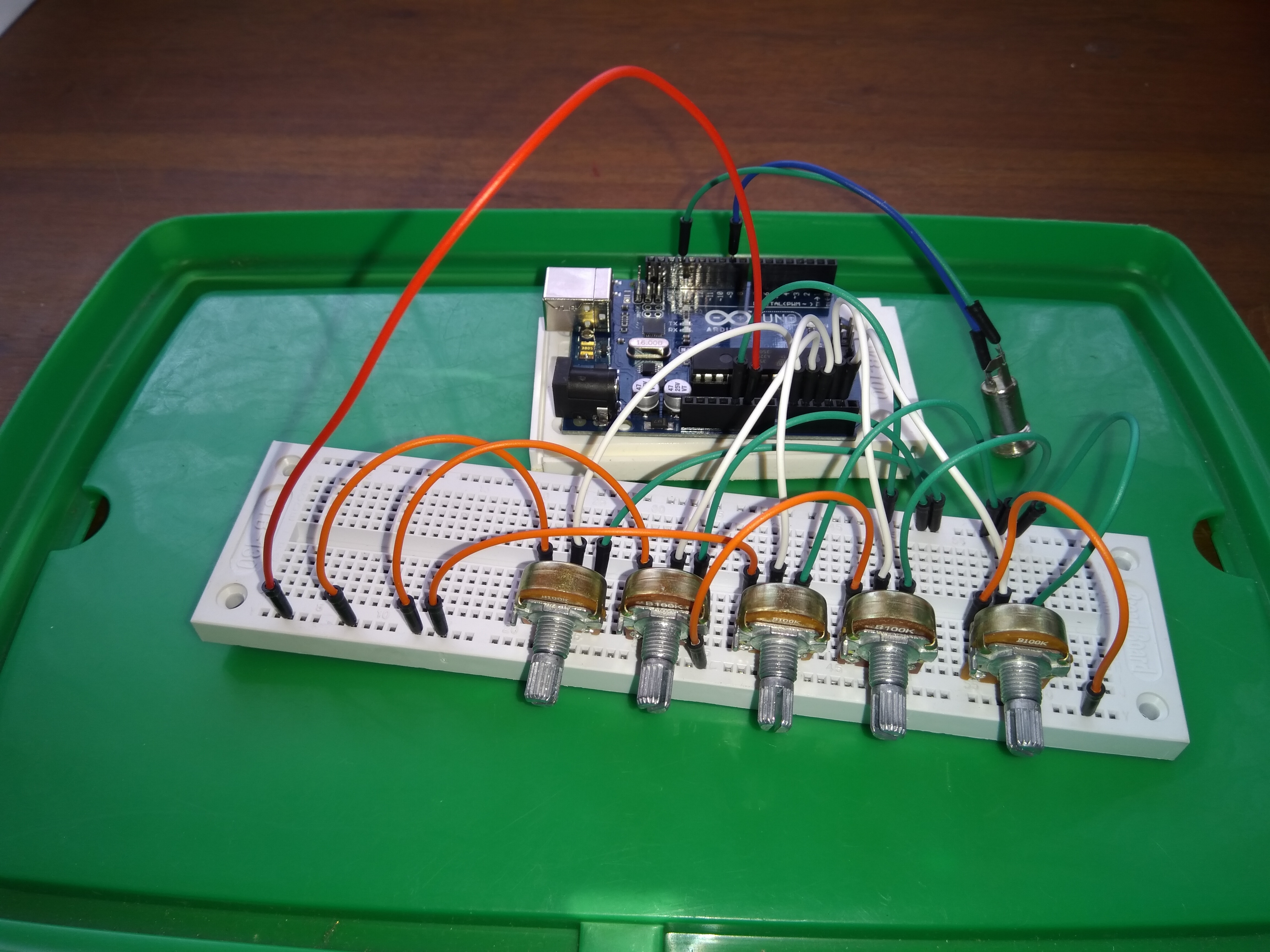 Using Mozzi Library With 5 Potentiometers : 5 Steps (with Pictures ...