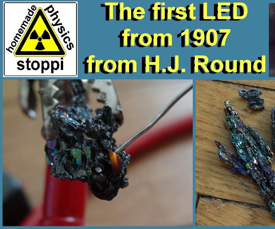 Make the First LED From 1907 - H.J. Round - Instructables