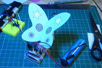 Electronic Flapping Butterfly : 4 Steps (with Pictures) - Instructables