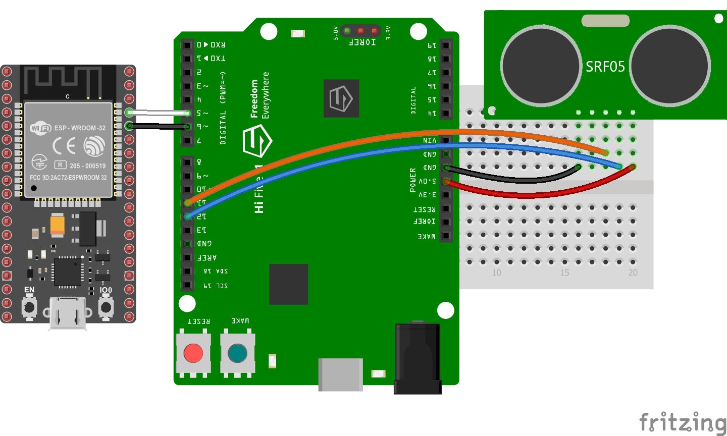 HiFive1 Arduino Intruder Detection With MQTT Alerts Using ESP32 or ...