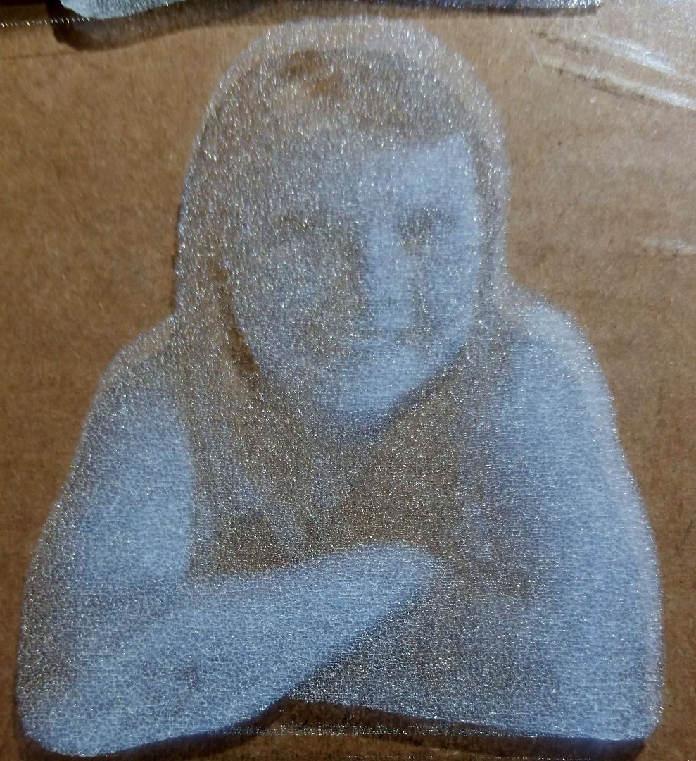 True 8bit Photo Engraving on Chinese Laser Cutter - Maybe a Worlds ...