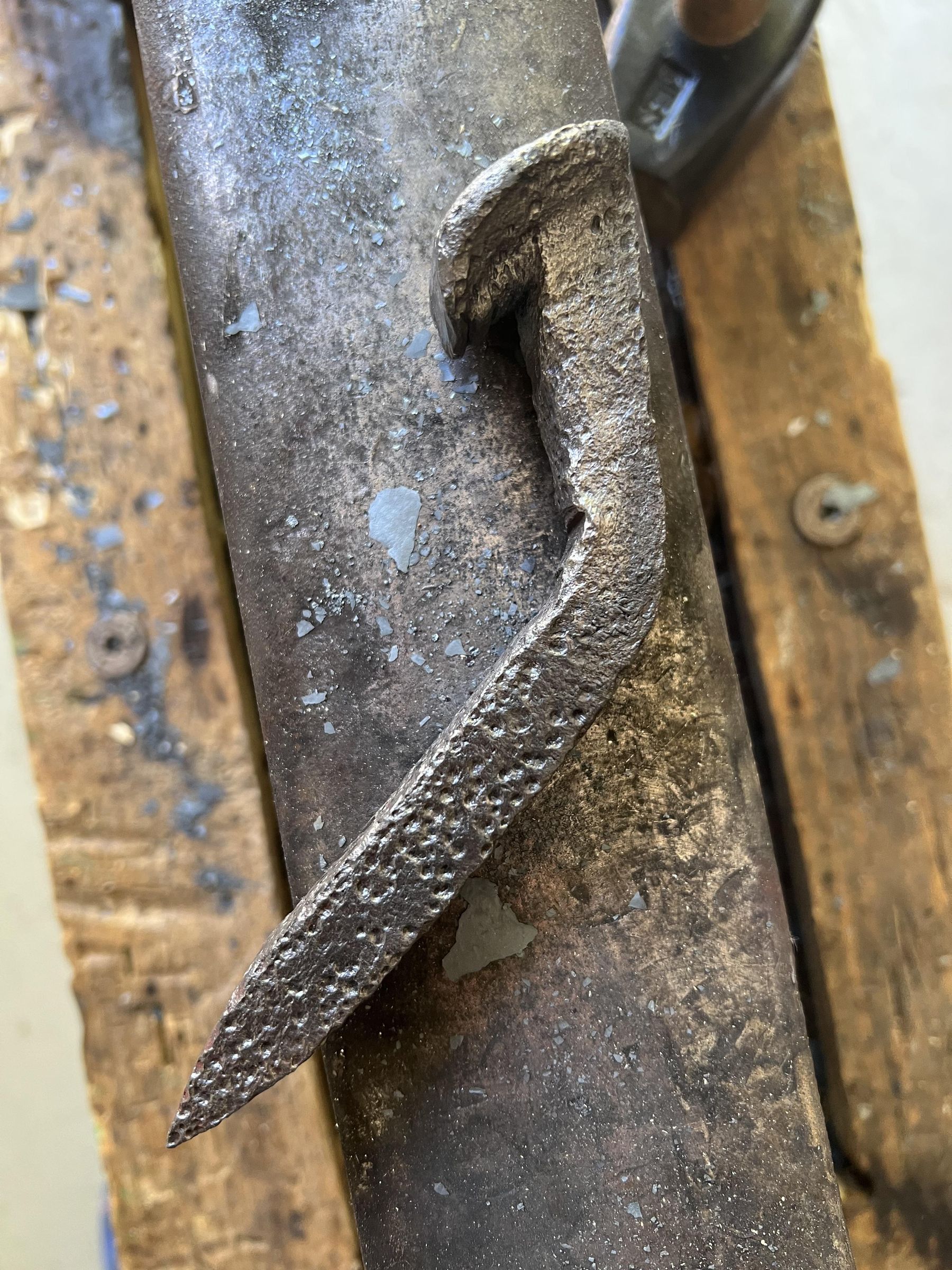 Railroad Spike Wall-Mount Bottle Opener, Optional Diamondplate Laminate ...