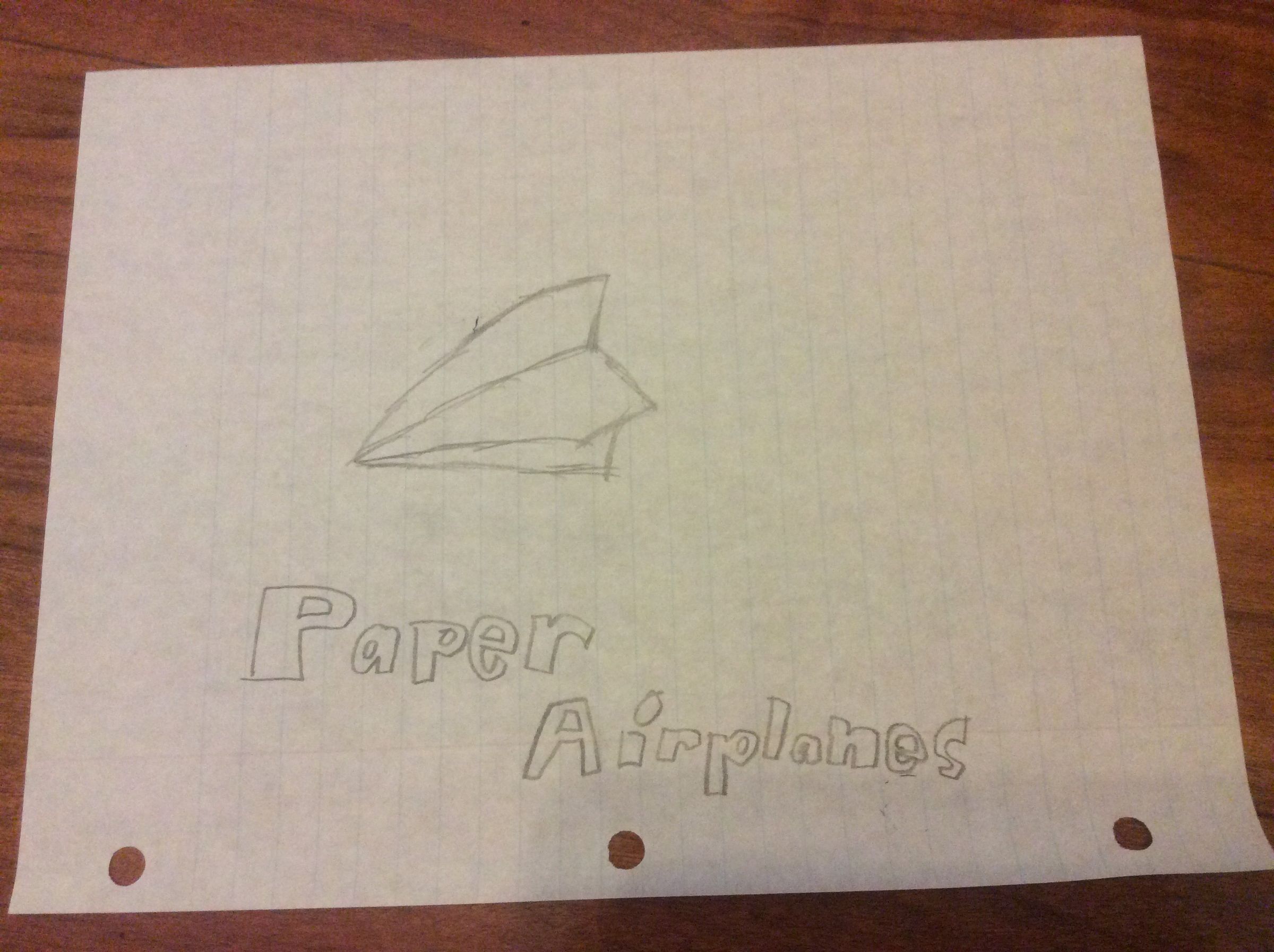 Airplane Folding: the Dart : 3 Steps - Instructables