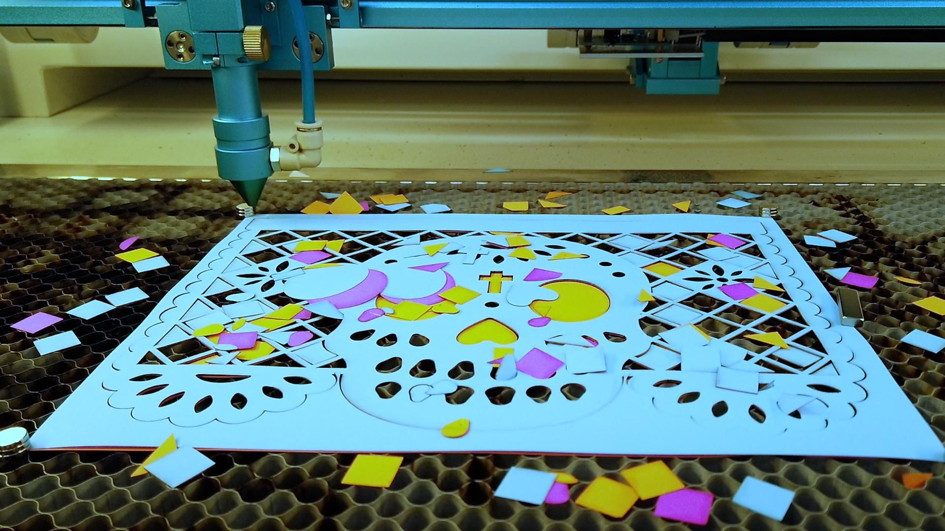 Laser Cutting Papel Picado for Día De Muertos : 6 Steps - Instructables
