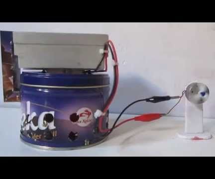 Peltier Electric Generator - Instructables