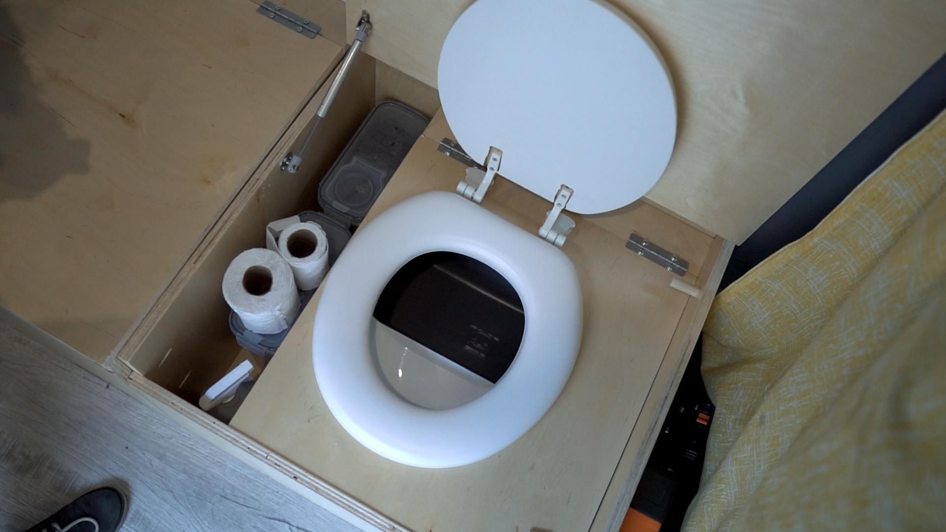 How to Make a Composting Toilet for Vanlife : 18 Steps (with Pictures ...