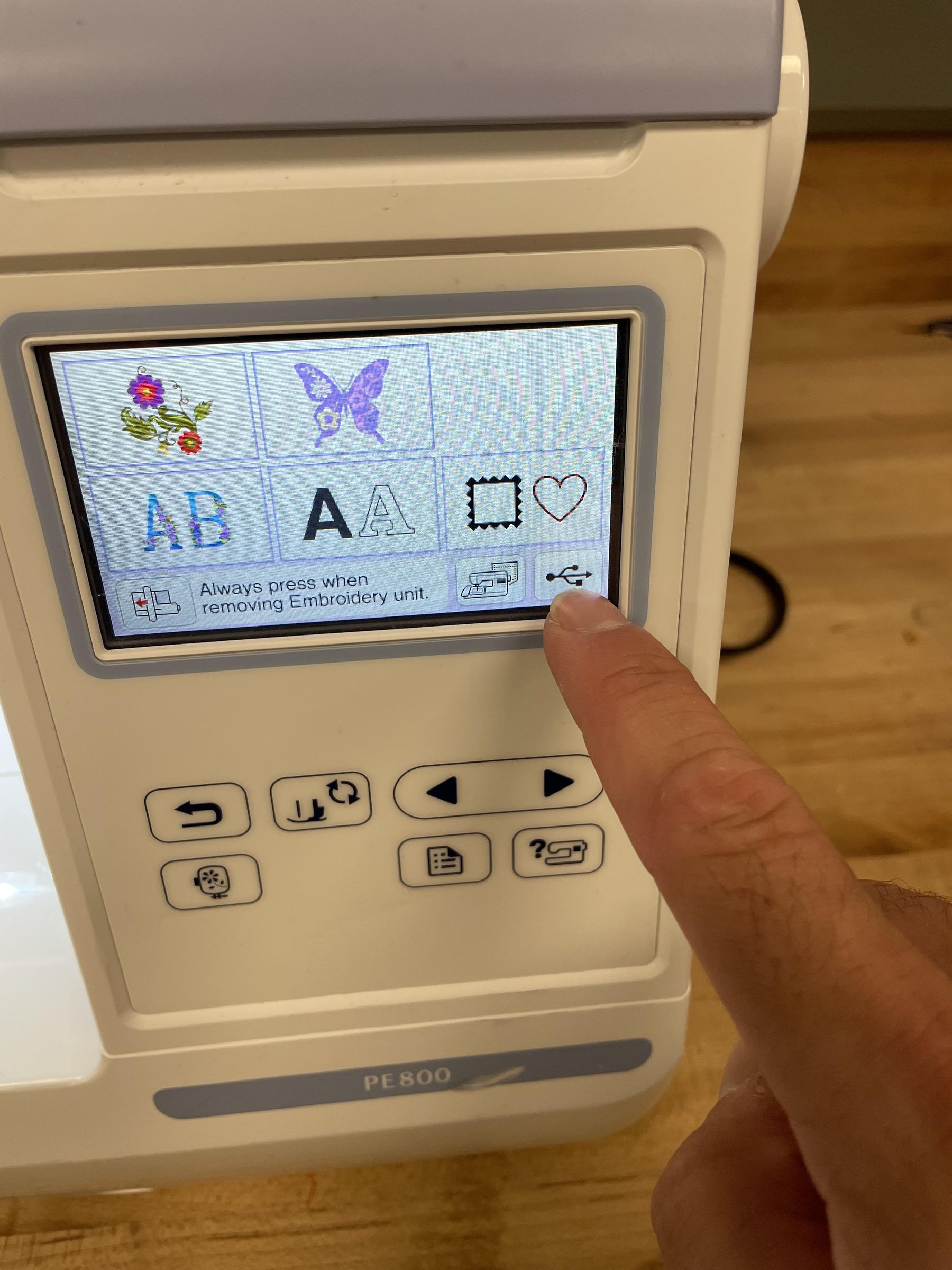 Getting Started With the Brother PE800 Embroidery Machine : 8 Steps ...