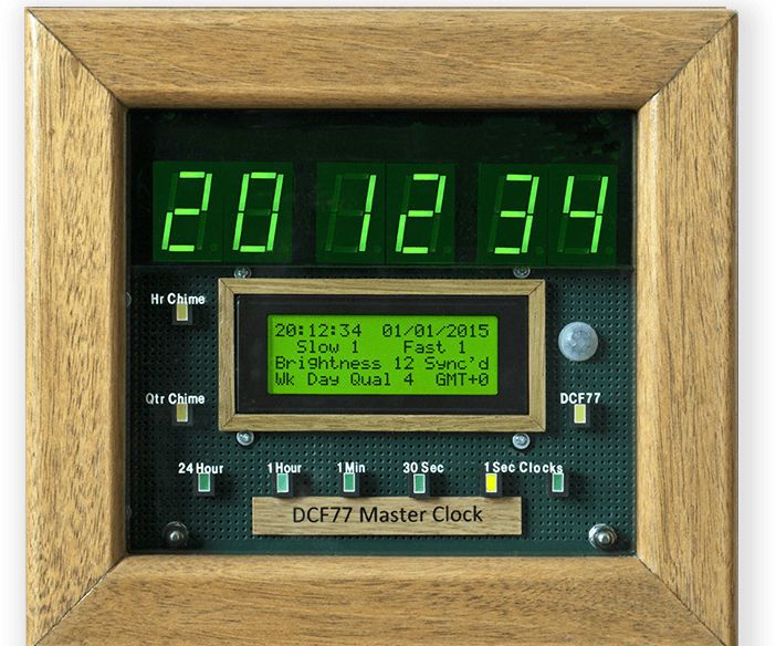 Arduino DCF77 Master Wall Clock : 12 Steps (with Pictures) - Instructables