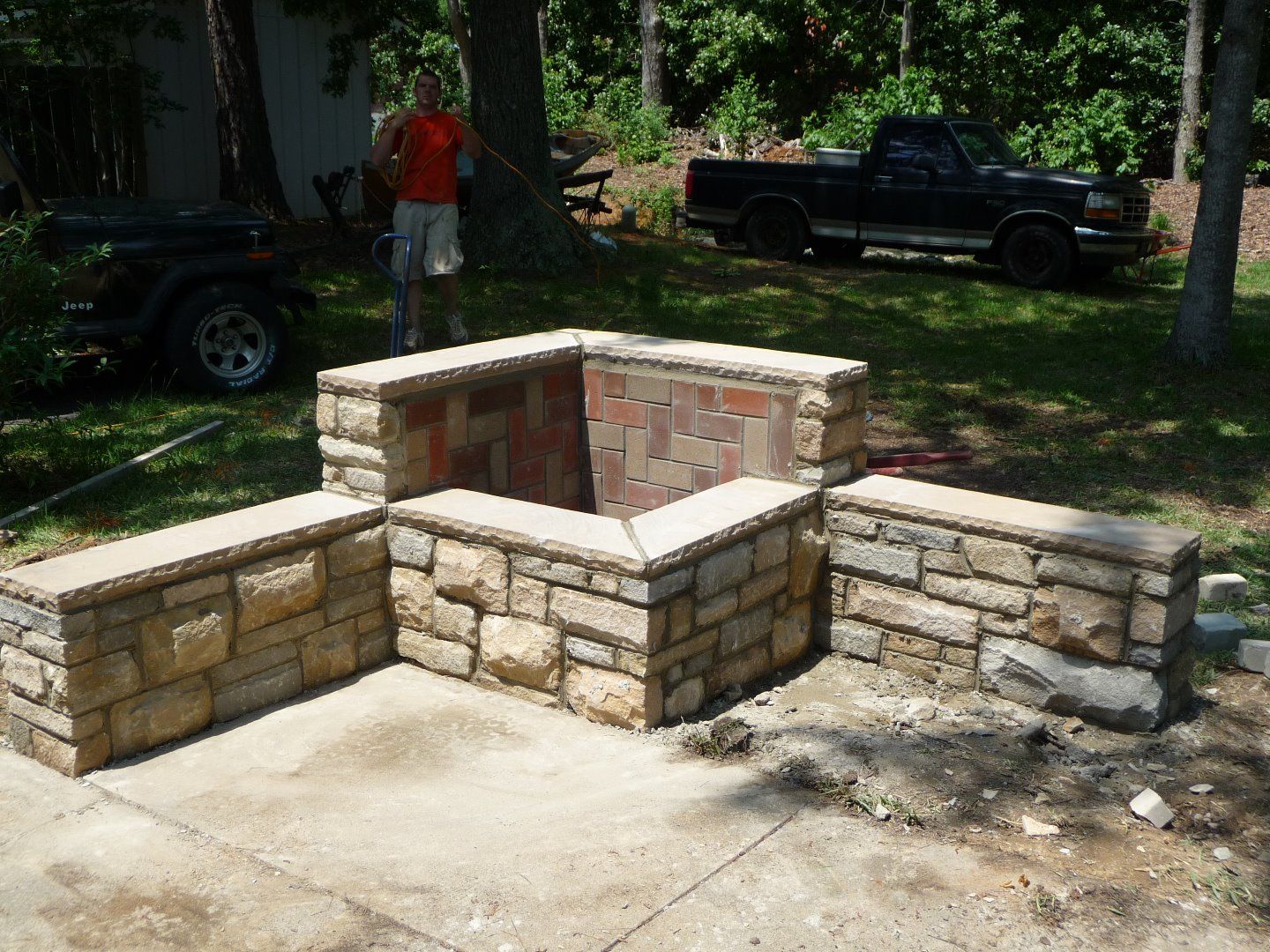 Masonry Fire Pit : 6 Steps (with Pictures) - Instructables