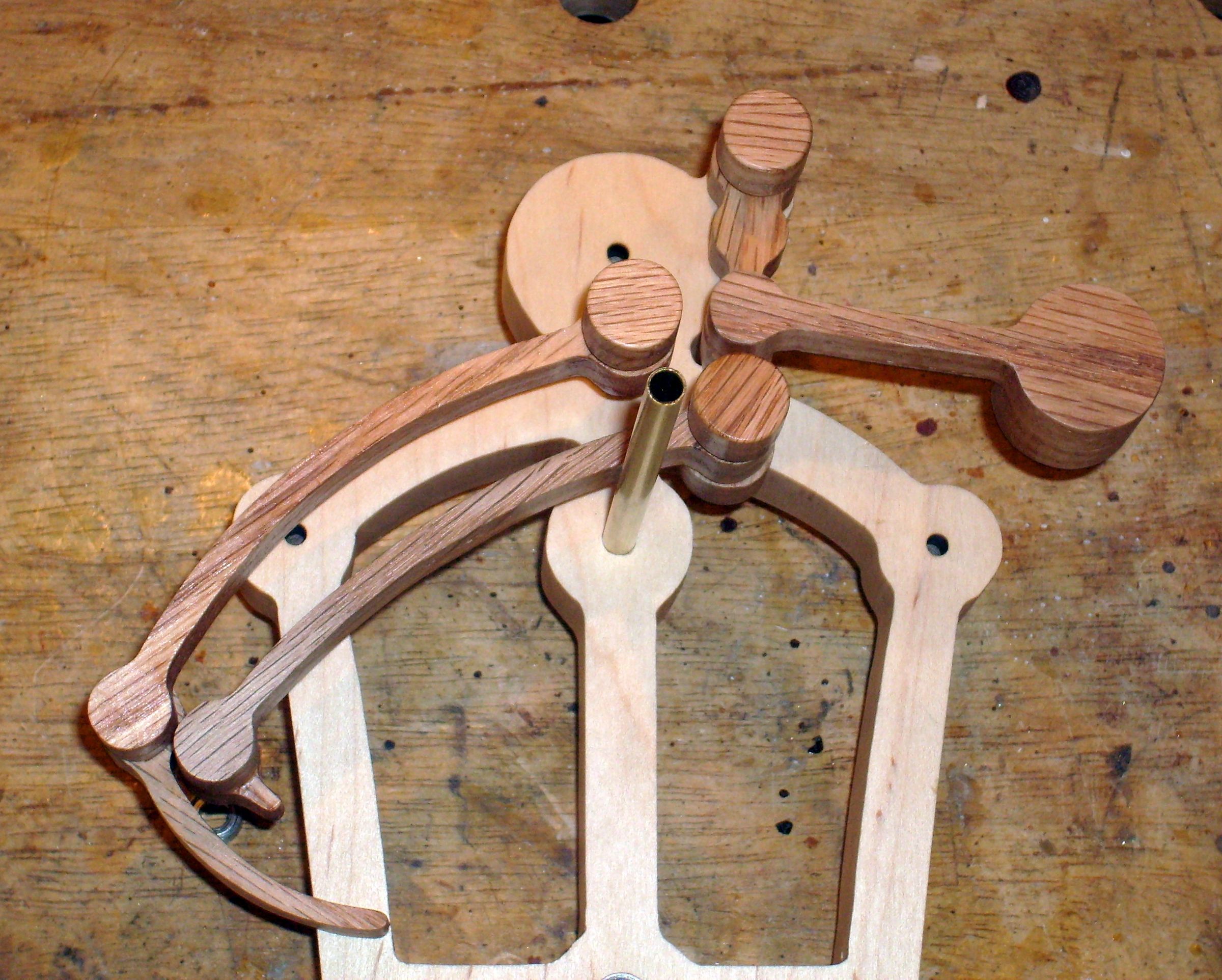 A Wood Gear Clock With a Unique Drive Mechanism : 34 Steps (with ...