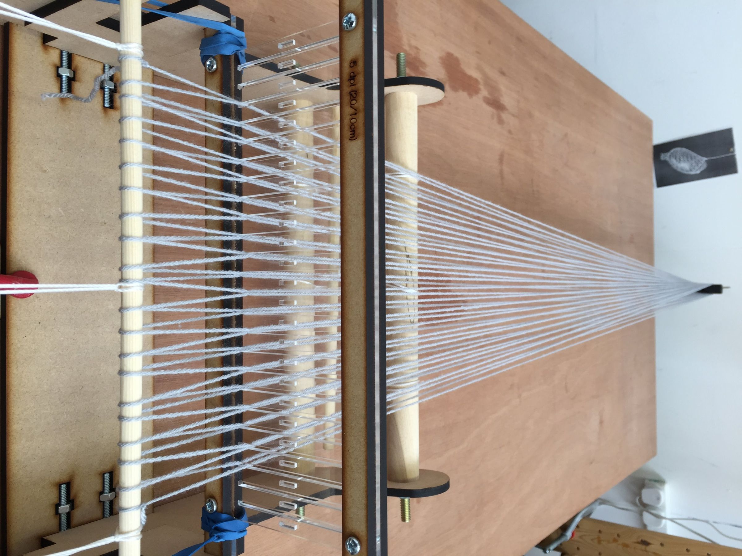 DIY Laser Cut Rigid Heddle Loom - Part 2: Weaving With the Rigid Heddle ...
