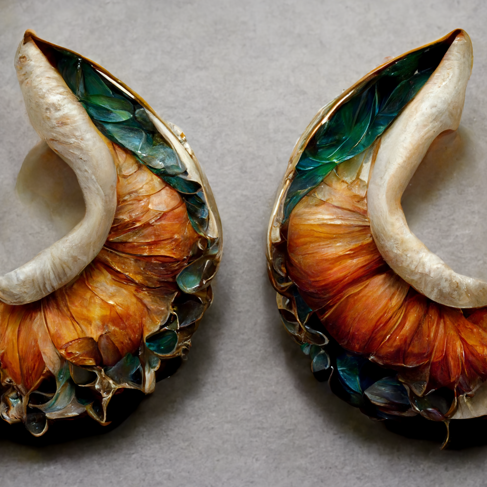 Photogammetry Conch Ear Dangler for Stretched Ears - Biotexture ...