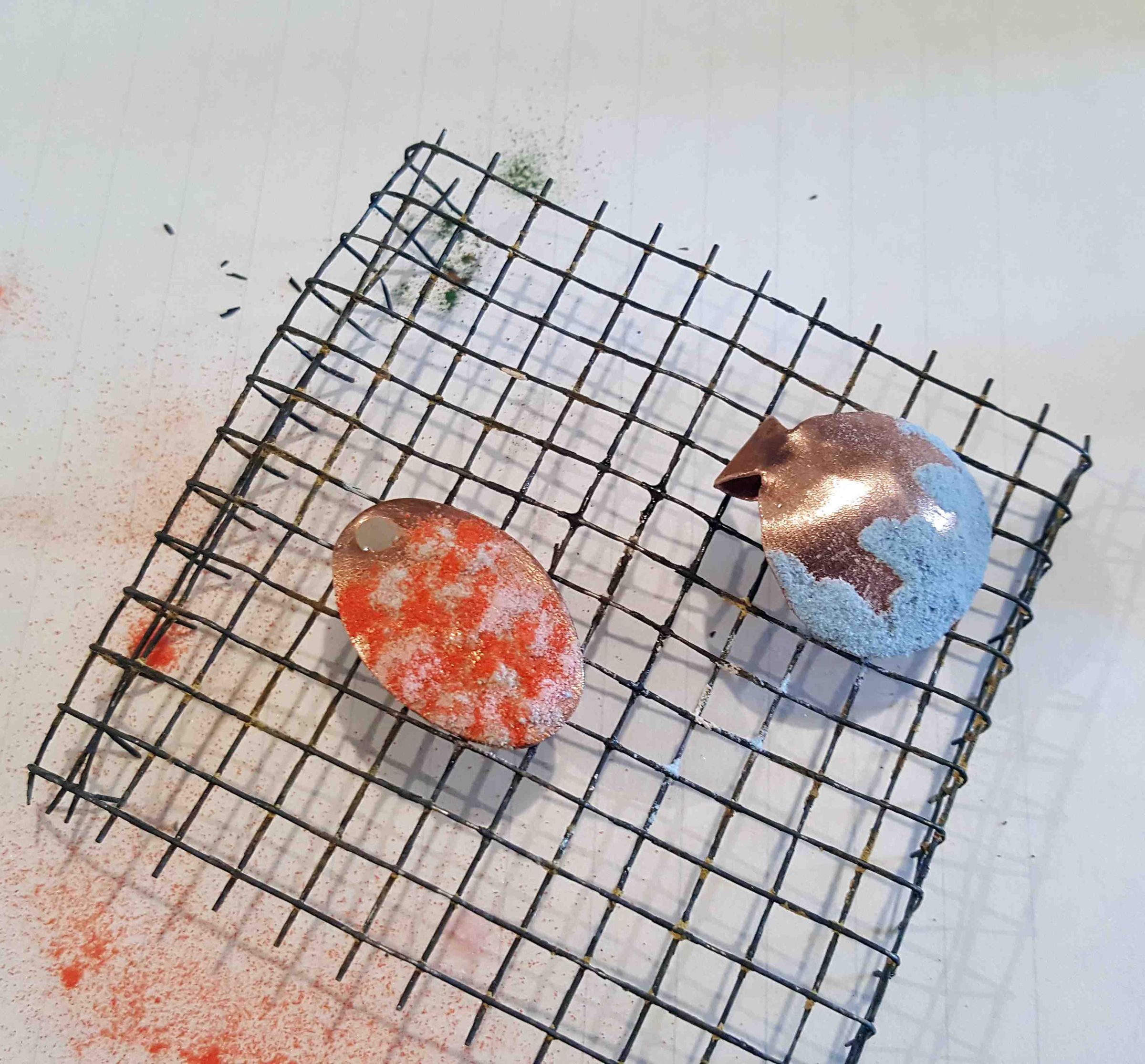 Copper Enamel Fusing : 6 Steps (with Pictures) - Instructables
