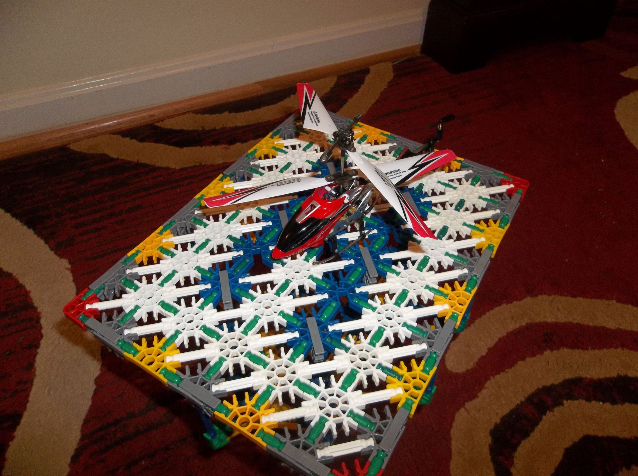 Knex Landing Pad for R/c Helicopters - Instructables