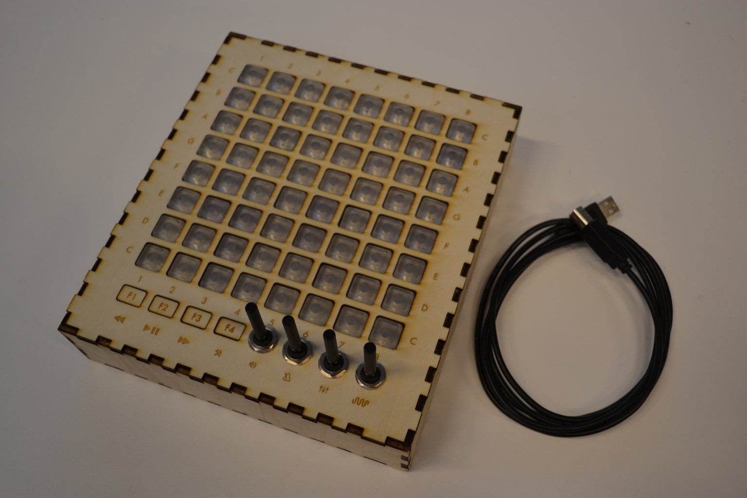 Launchpad Sequencer With Midi Output 6 Steps Instructables