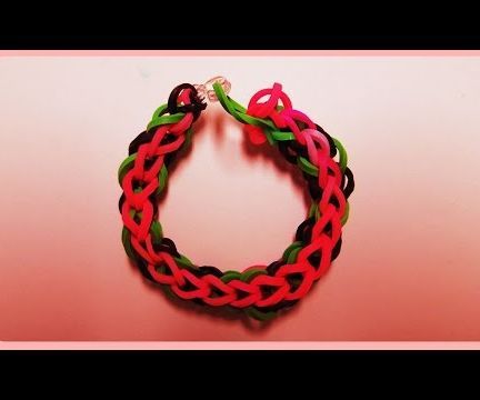 Rainbow Loom French Braid Bracelet Tutorial : 9 Steps (with Pictures ...