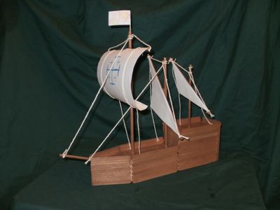 How to Build a Wooden Popsicle Stick Ship : 16 Steps - Instructables