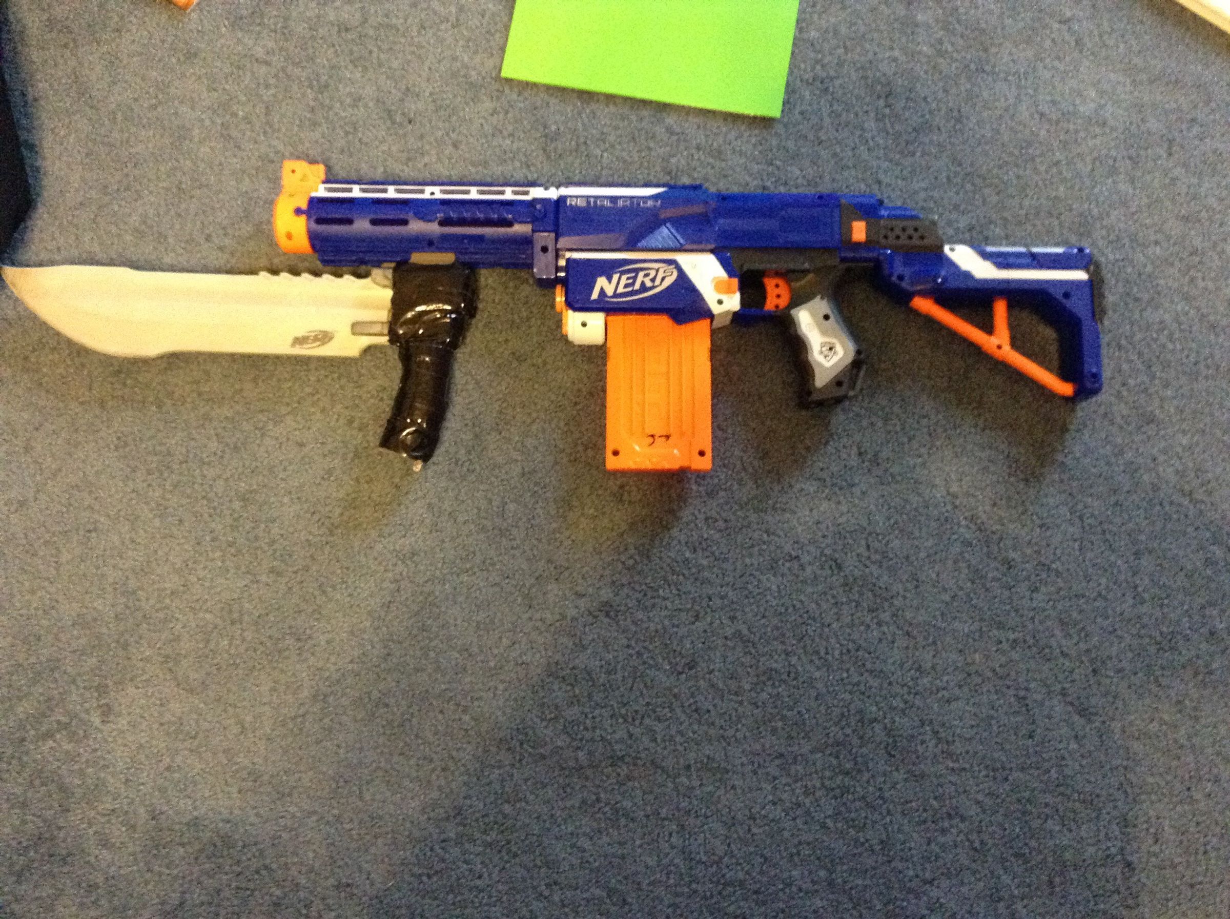 Nerf Bayonet : 8 Steps - Instructables