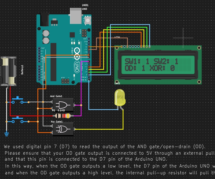 OD Gate and XOR Gate Test Verification : 4 Steps - Instructables